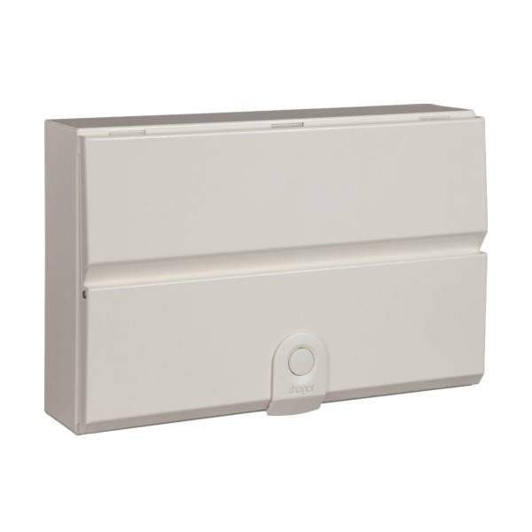 Hager Design 30 Metal 14 Way Consumer Unit - 100A Main Switch ...