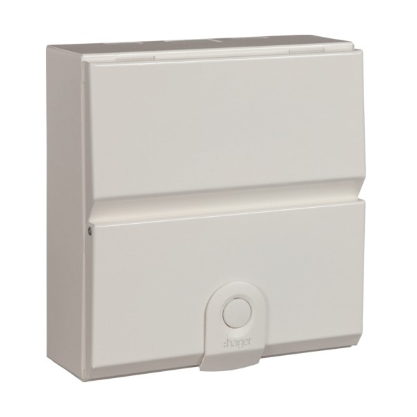 Hager Design 30 Metal 6 Way Consumer Unit - 100A 30mA RCD (Amendment 3 ...