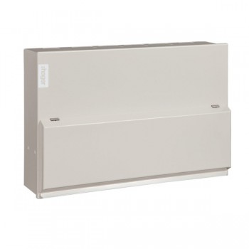 Hager Design 10 Metal 10 Way Split Load Configurable Consumer Unit ...