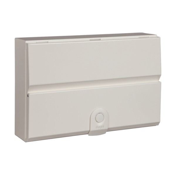 Hager Design 30 Metal 10 Way Split Load Consumer Unit - 100A Main ...