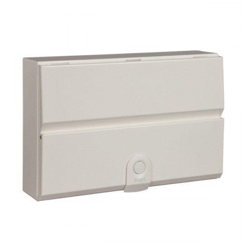 Hager Design 30 Metal 10 Way Split Load (5+5) Consumer Unit with ...