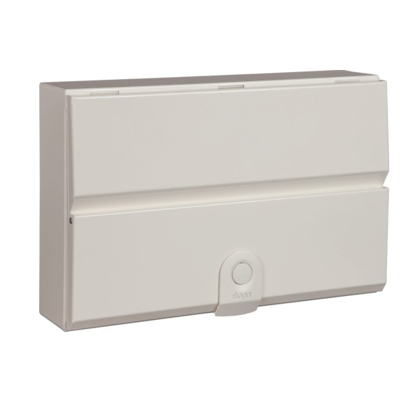 Hager Design 30 Metal 10 Way High Integrity Split Load Consumer Unit ...