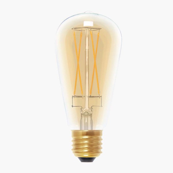 Segula Vintage Line 6W 2000K Dimmable E27 Golden Rustica Long Style LED ...