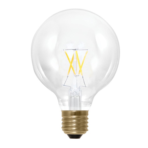 Segula Vintage Line 3.5W 2200K Dimmable E27 Clear Globe 95 LED Bulb | UKES