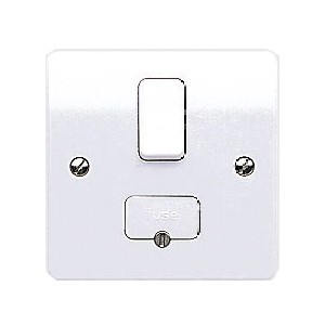 MK Electric 13A Connection Unit (K1040WHI) at UK Electrical Supplies
