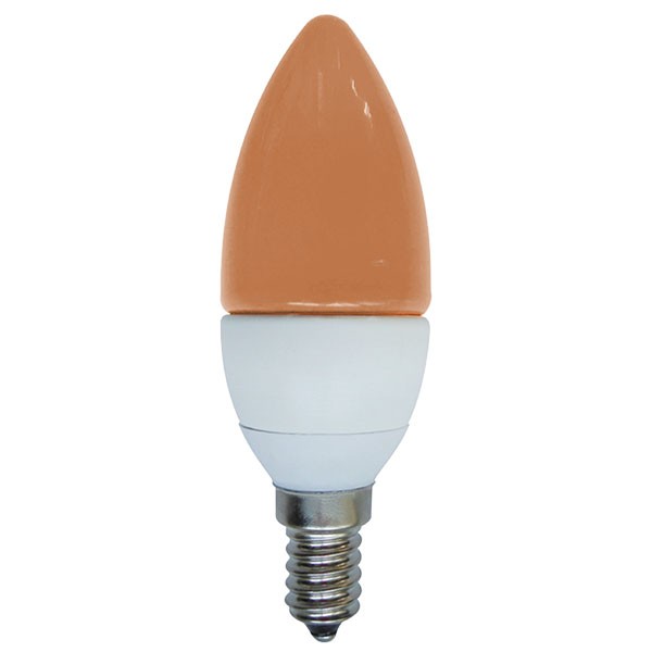 BELL Lighting 4W Non-Dimmable E14 Amber LED Candle Bulb | UKES