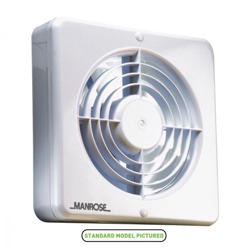 Manrose Energy Saving 150mm Extractor Fan with PIR Sensor | UKES