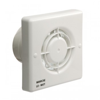 Manrose Lo-Watt Energy Saving 100mm Extractor Fan | UKES