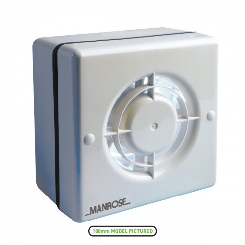 Manrose 100mm Window Extractor Fan with PIR Sensor | UKES