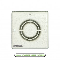 Manrose SELV 100mm 12V Extractor Fan with Automatic Shutters | UKES