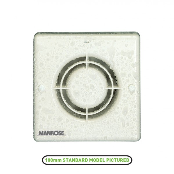 Manrose SELV 150mm 12V Extractor Fan with Automatic Shutters | UKES