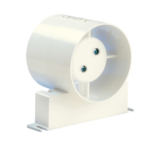 Manrose 150mm In-Line Shower Extractor Fan with Mounting Bracket and ...