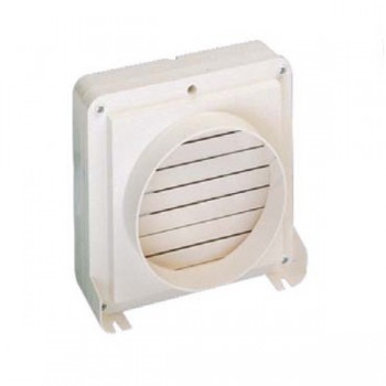 Manrose 150mm Automatic Shutter In-Line Extractor Fan | UKES