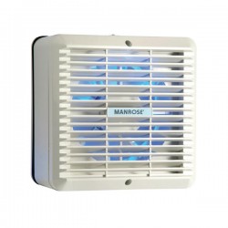 Manrose 150mm Window Extractor Fan with PIR Sensor | UKES