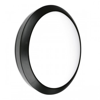 Aurora Lighting Orbital 19W 4000K Black LED Bulkhead w/ Emergency ...