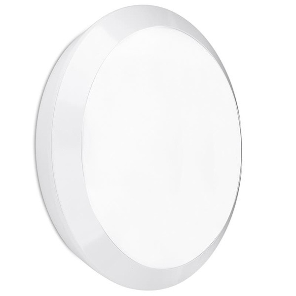 Aurora Lighting Orbital 19W 4000K White LED Bulkhead w/ Emergency ...