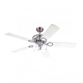 Westinghouse Helix Fusion 52 Inch Chrome Ceiling Fan with Black and ...