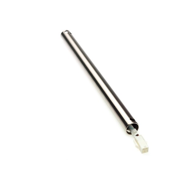 Westinghouse 12 Inch Satin Chrome Ceiling Fan Extension Down Rod | UKES