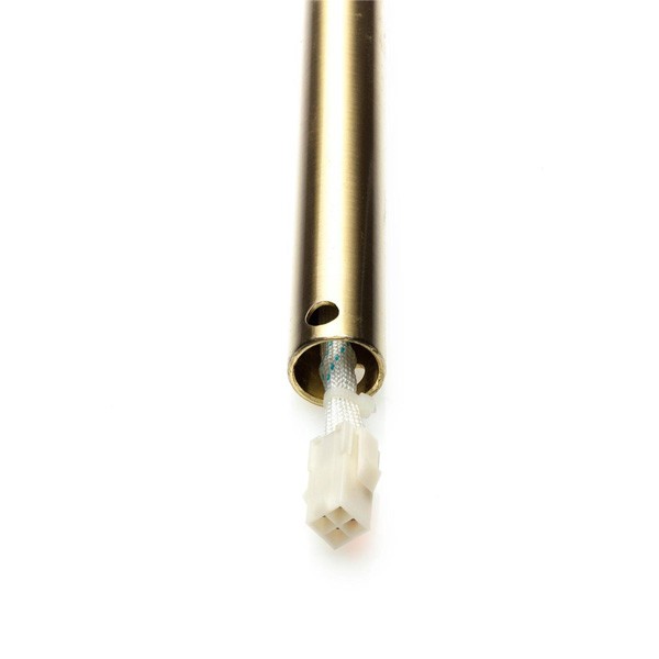 Westinghouse 12 Inch Satin Brass Ceiling Fan Extension Down Rod | UKES