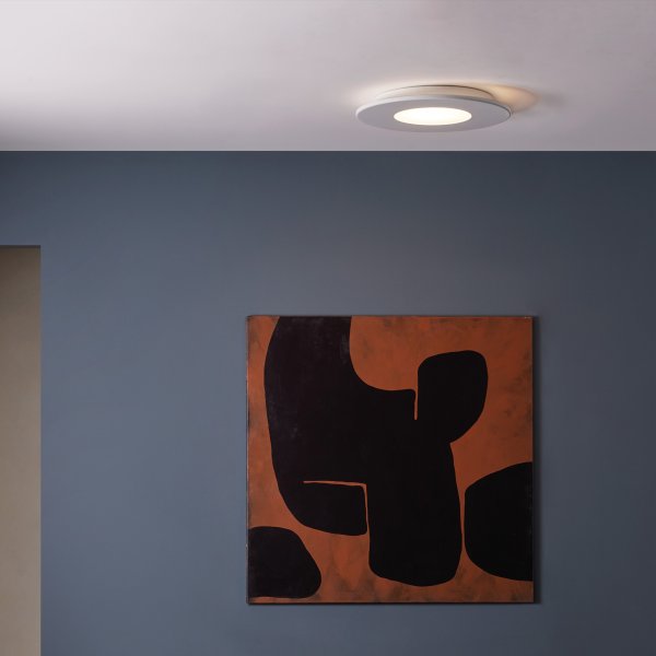 Astro Zero Round White LED Ceiling Light | UKES