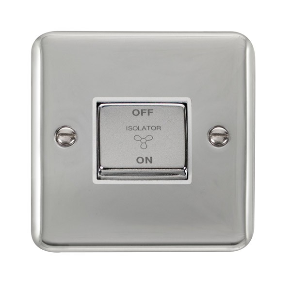 Click Deco Plus 1 Gang 10AX Fan Isolation Switch (DPCH520WH) at UKES