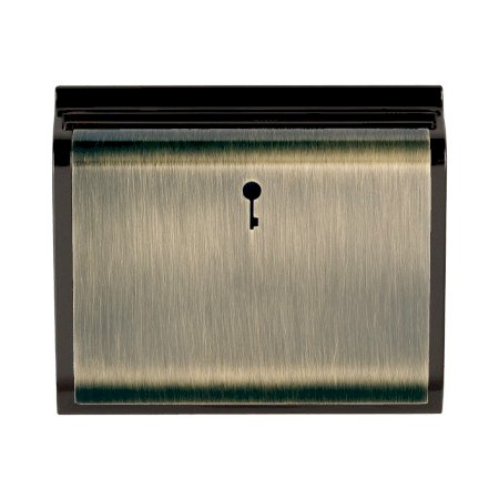 Hamilton EuroFix Antique Brass 50x50mm On/Off Card Switch Module with ...