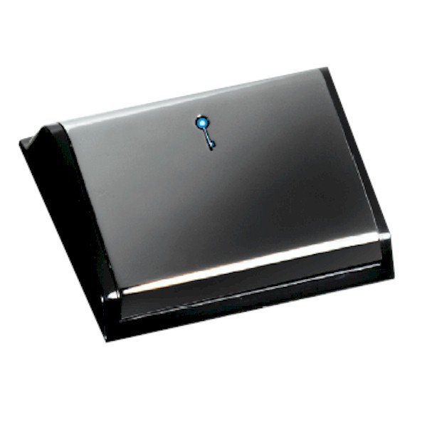 Hamilton EuroFix Black Nickel 12-24V 50x50mm KNX On/Off Card Switch ...