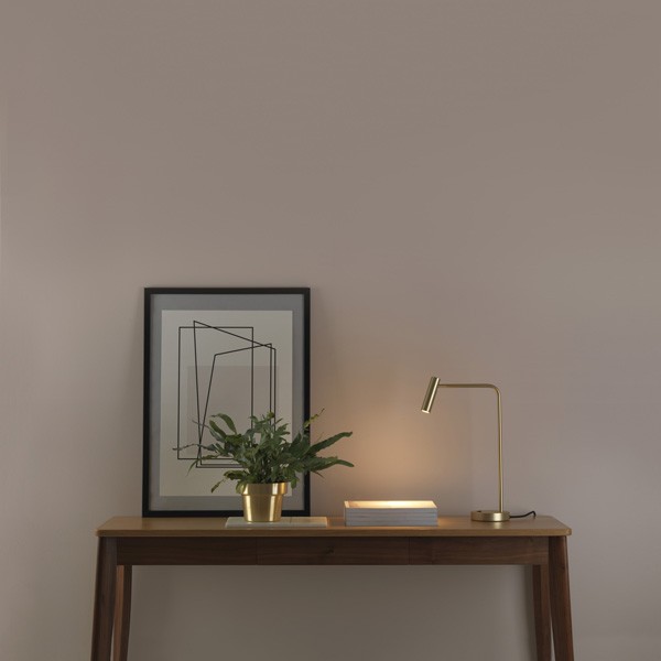 Astro Enna Matt Gold LED Desk Lamp | UKES