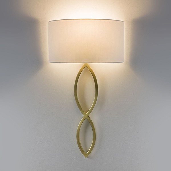Astro Caserta Matt Gold Wall Light (1349005) | UKES