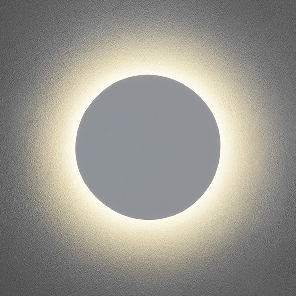 Astro Eclipse 350 Round 2700K Plaster LED Wall Light | UKES