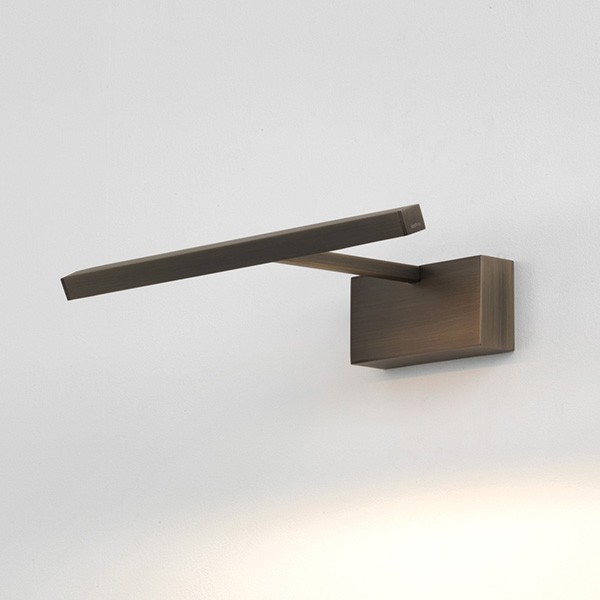 Astro Mondrian 300 Wall Mounted Bronze LED Picture Light | UKES