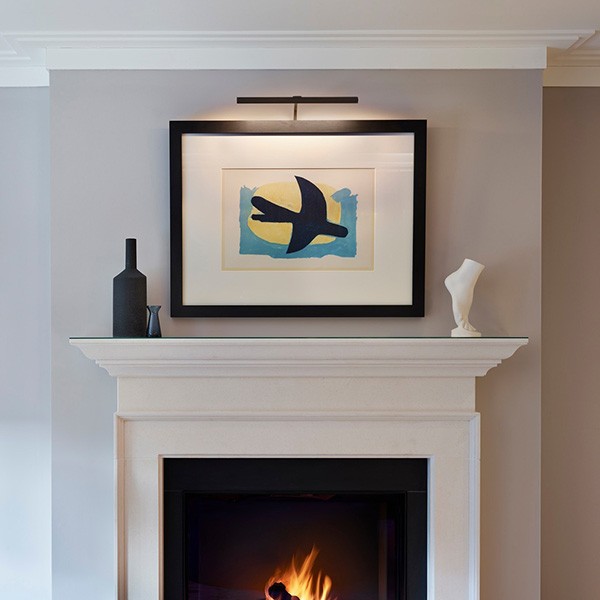 Astro Mondrian 400 Frame Mounted Bronze LED Picture Light | UKES