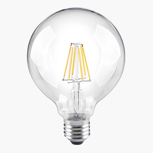 Segula Classic Line 8W 2700K Non-Dimmable E27 Clear Globe 95 LED Bulb | UKES