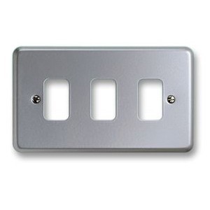 MK Electric Metalclad Plus™ Grid Plate (K3493ALM) at UK Electrical