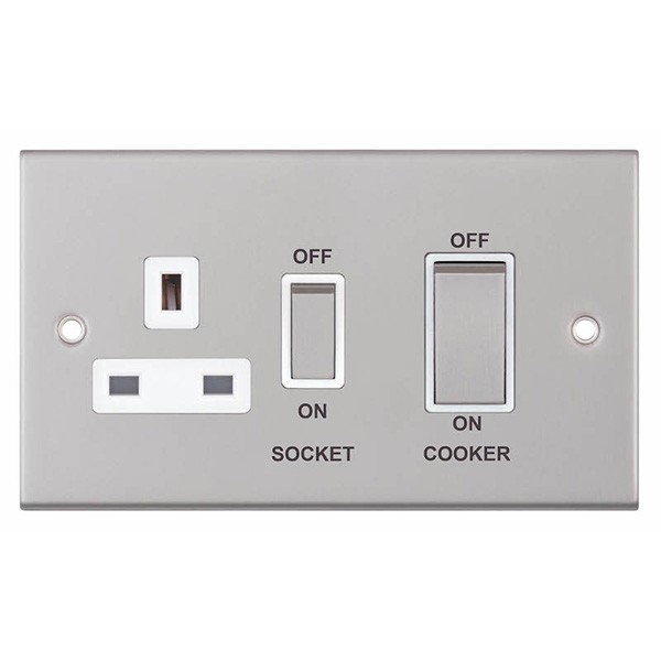 Selectric 5M 45A Switch & 13A Switched Socket (DSL149) | UKES