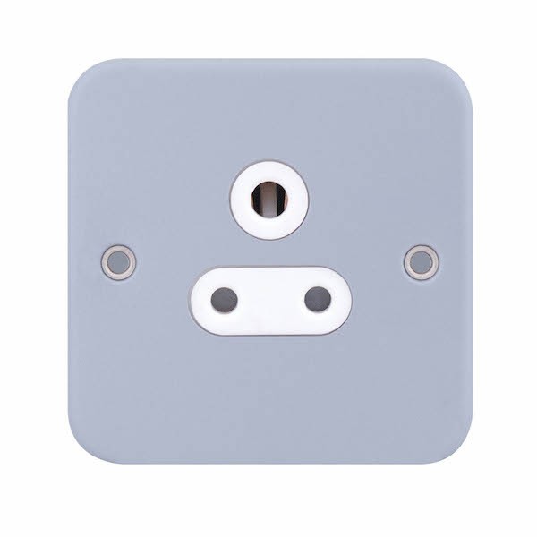 Selectric Metal Clad 1 Gang 5A Round Pin Socket (LG9092MB) at UKES