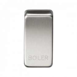 Knightsbridge Grid Brushed Chrome Module Rocker Switch Covers at UKES