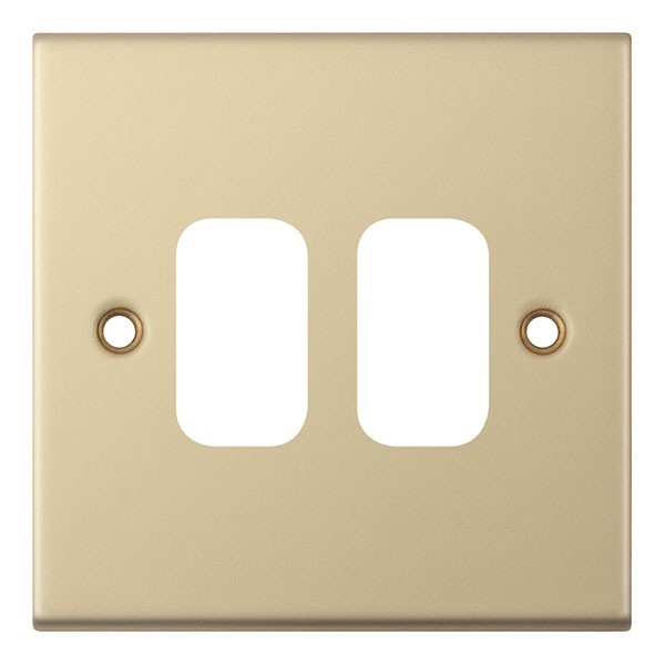 Selectric 5M GRID360 2 Gang Faceplate (SGRID360-238) at UKES