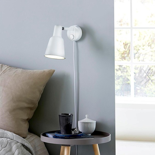Nordlux DFTP Patton White Wall Light | UKES