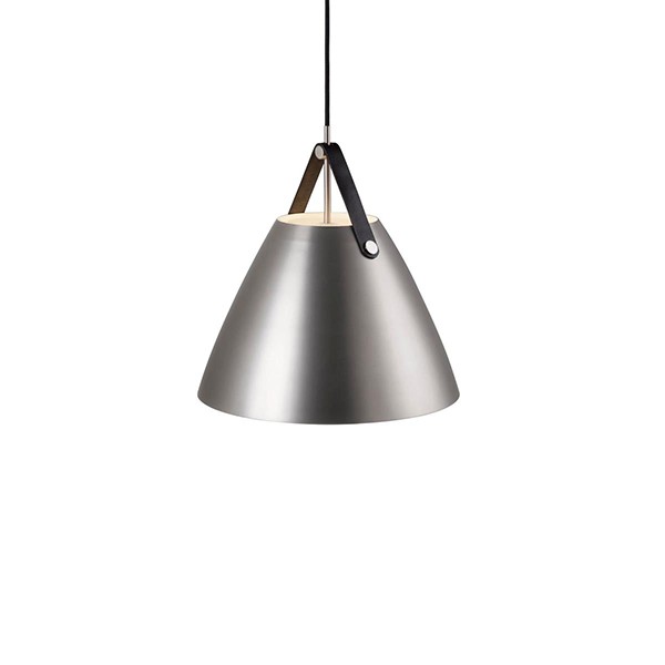 Nordlux DFTP Strap 36 Brushed Steel Pendant Light | UKES