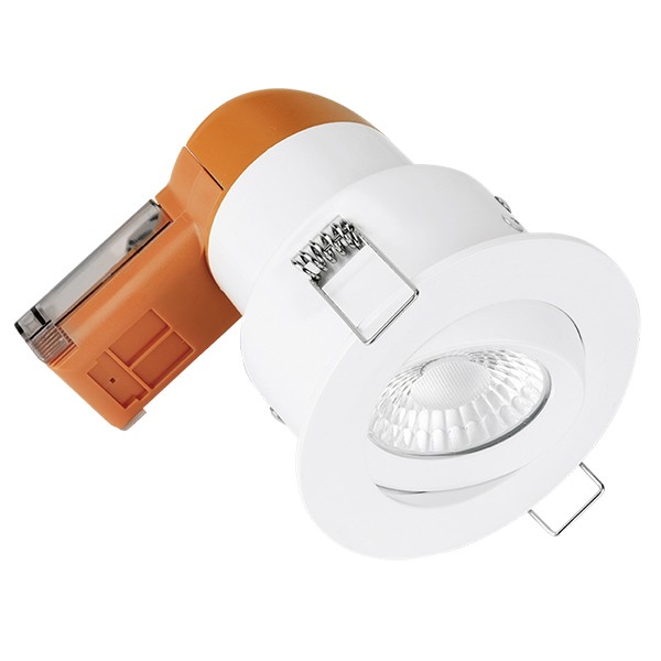 Aurora Lighting E6 Pro 6W Adjustable LED Downlight (EN-DE62PROW/40) at UKES