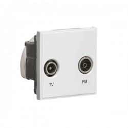 Knightsbridge Grey CAT5 RJ45 Module - 25x50mm (NETCAT5GY) at UKES