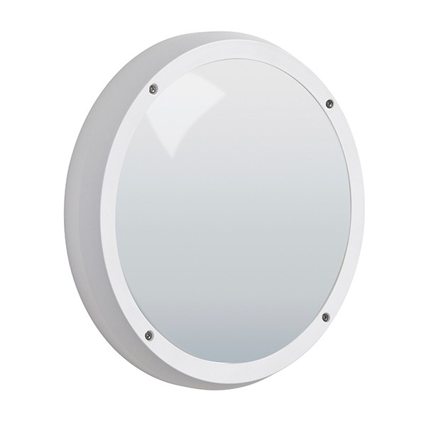 Robus Vega 14W 4000K White LED Bulkhead with Microwave Sensor and ...