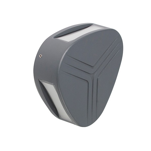 Robus Lunar 7W 3000K Outdoor LED Wall Light - 3 Way | UKES