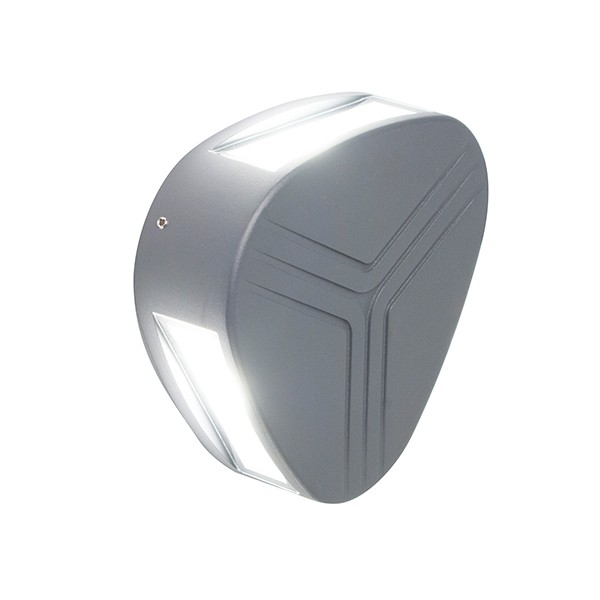 Robus Lunar 7W 3000K Outdoor LED Wall Light - 3 Way | UKES