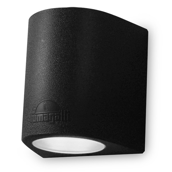 Fumagalli Marta 160 2x7W 3000K Black Up/Down LED Wall Light | UKES