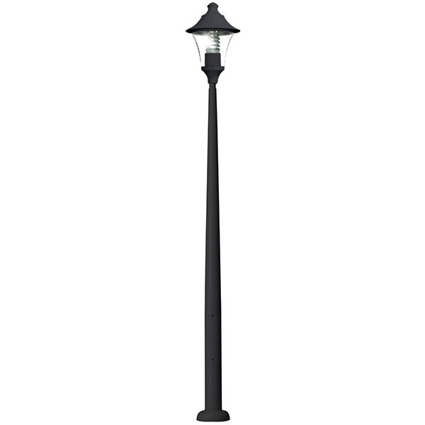 Fumagalli Remo 400 Akille 3000 Black E27 Lamp Post | UKES