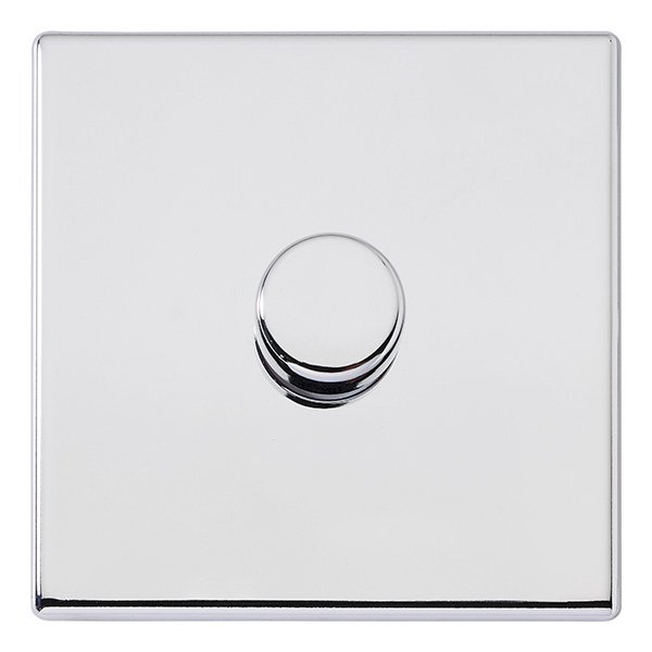 Hamilton Hartland G2 Bright Chrome 1 Gang 100W Multi-Way Push On/Off ...