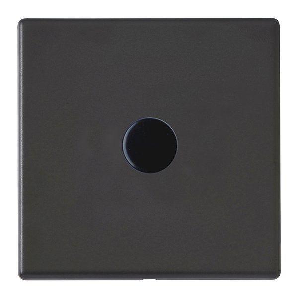 Hamilton Hartland G2 Matt Black 1 Gang 100W Multi-Way Push On/Off ...