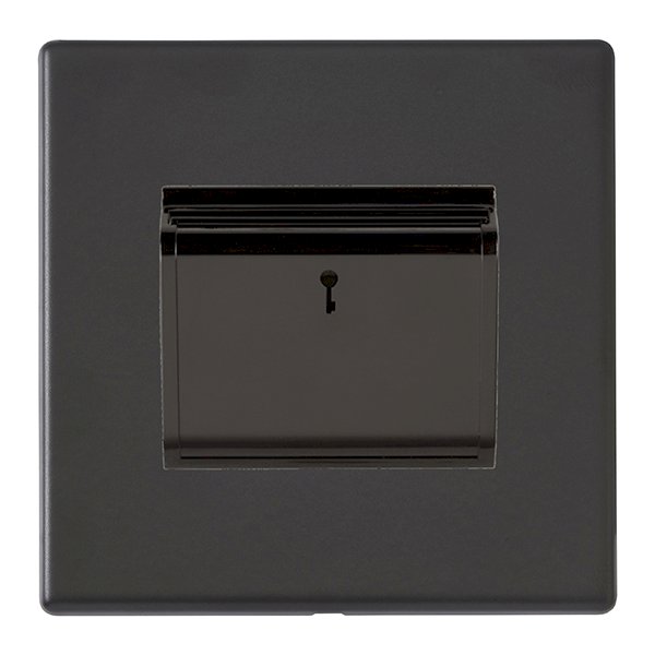 Hamilton Hartland G2 Matt Black 10A (6AX) 12-24V On/Off Card Switch ...